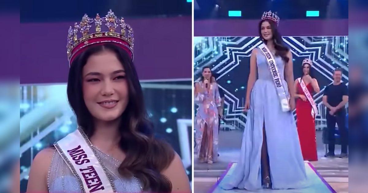 Keiko Fujimori | Kyara Villanella al coronarse como Miss Teen Universo Perú: Orgullosa de ...