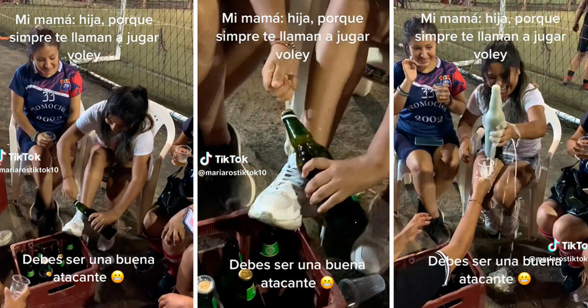 Tiktok Viral Peruana Sorprende Con Truco Para Abrir Cerveza Con Un