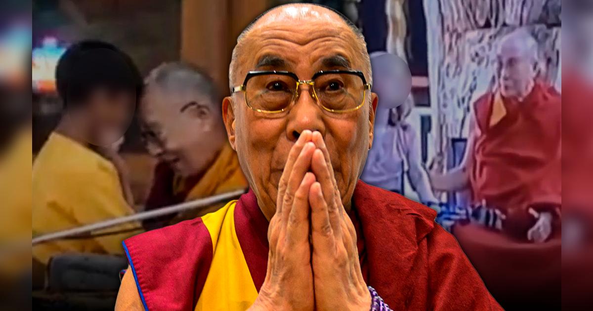 Dalai Lama genera indignación tras la difusión de nuevo video tocando a ...
