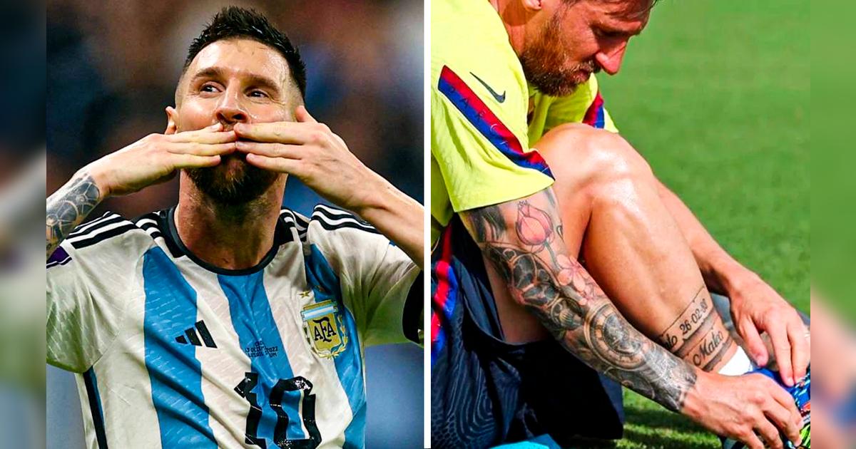 ¿Cuál fue el primer tatuaje de Messi y por qué se lo hizo? | tatuajes ...