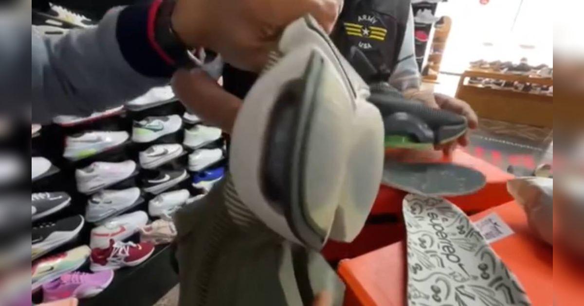 TikTok viral | “Así te estafan”: Compra zapatillas ‘Nike’ en Gamarra ...
