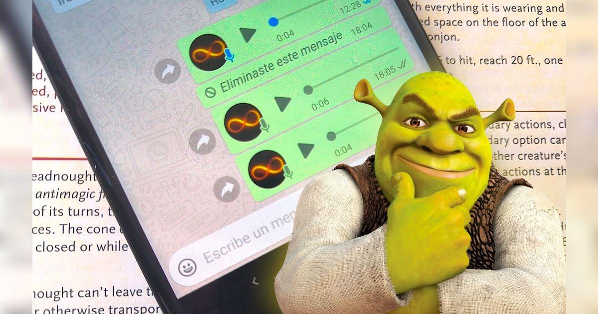 WhatsApp: ¿cómo enviar audios de con la voz de Shrek y sin instalar ...