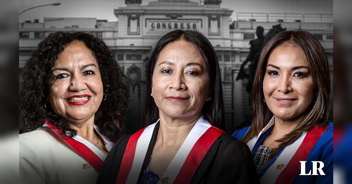 María Acuña, Rosio Torres y Magaly Ruíz: APP suma 3 congresistas ...