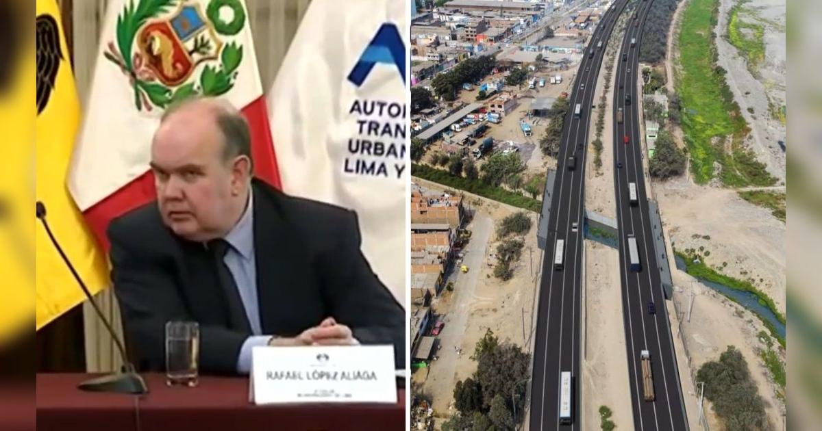 Rafael López Aliaga anuncia que este mes de mayo inaugurarán el puente ...