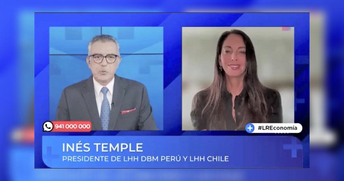 Inés Temple: Para hallar trabajo no solo hay que ser buen profesional, hay que tener también ...