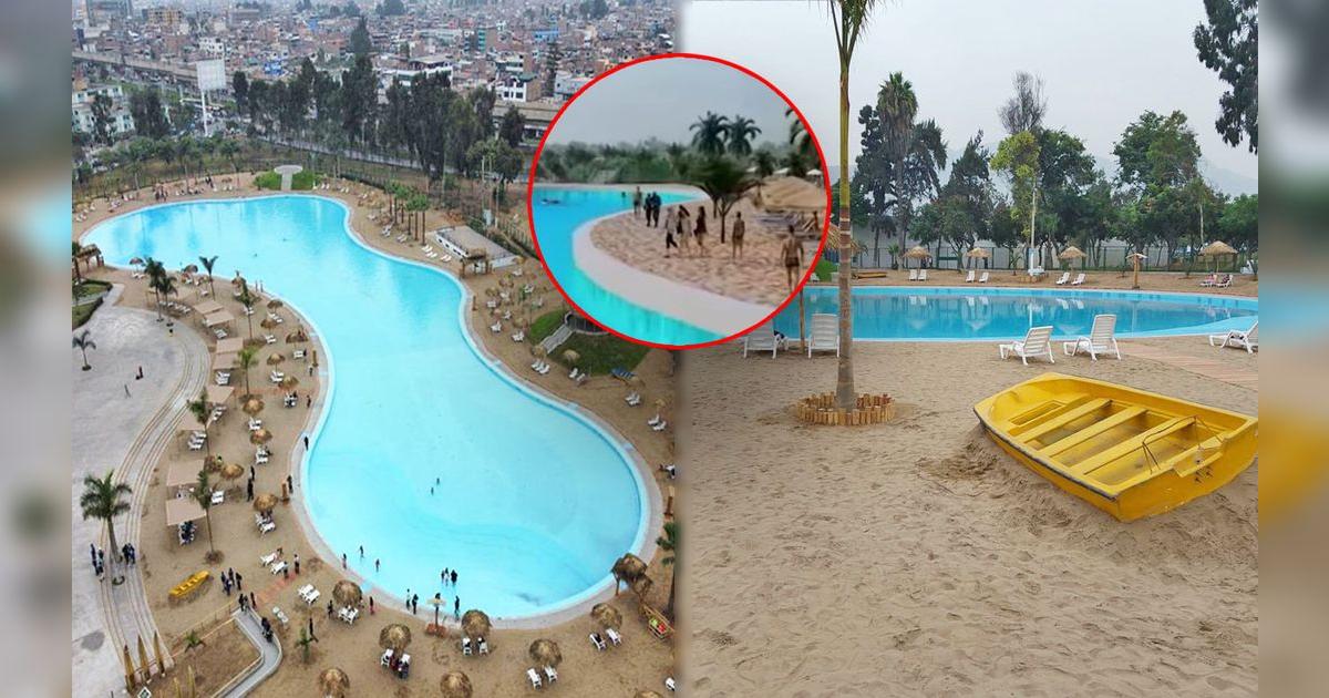 Alcalde de Lima inaugura playa artificial en SJL: ¿cómo luce y en qué se diferencia al proyecto ...