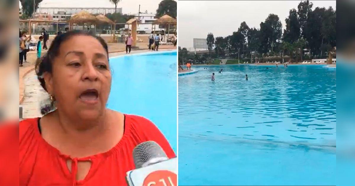 Viral | Vecina de SJL reacciona a la nueva playa artificial: "Me siento ...
