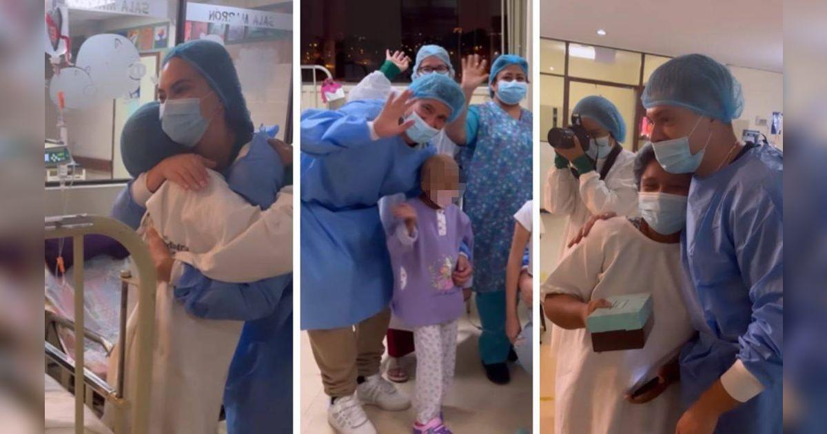 Natalie Vértiz, Yaco Eskenazi e Ignacio Baladán visitan a mamás en ...