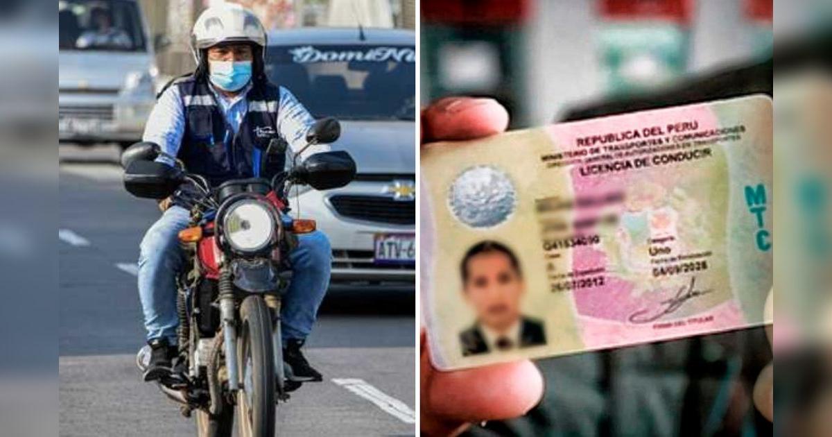 Licencia de conducir para motos y mototaxis en el Perú vía MTC: ¿hasta ...