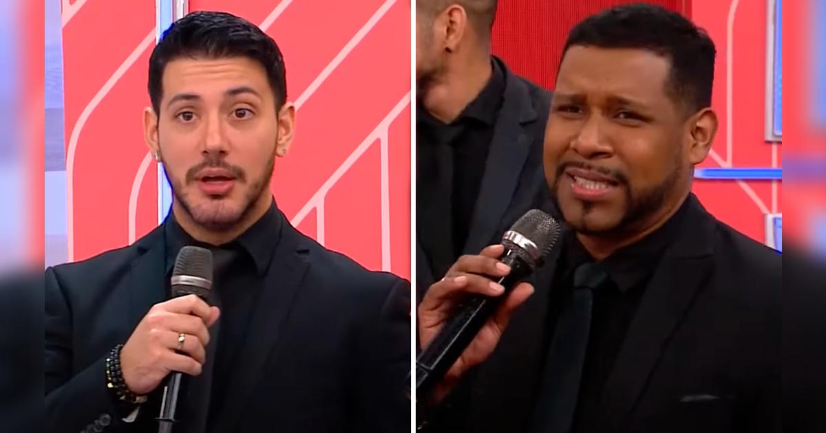 Edson Dávila reprende a Jean Paul tras corregirlo al cantar: ¿No ...