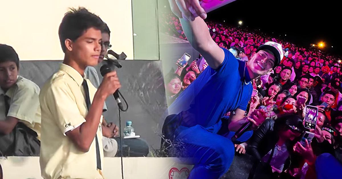 Claudio Armando, de cantar en su colegio en Iquitos a conquistar Bolivia y Perú con Los Capos ...
