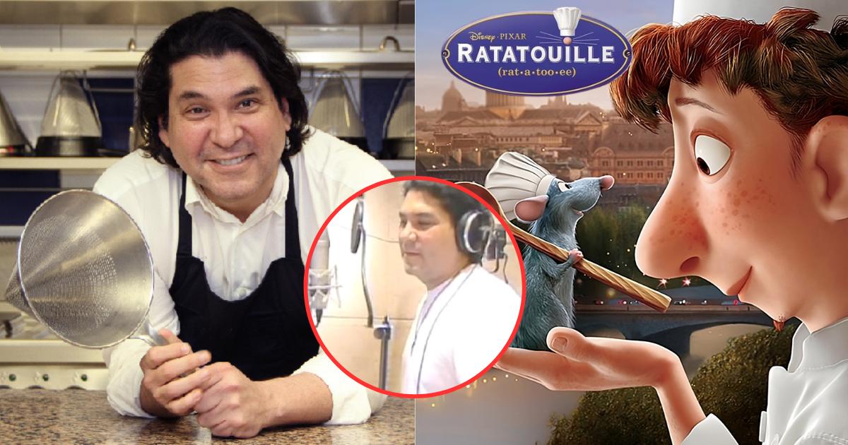 Disney | ¿Sabías que Gastón Acurio participó en “Ratatouille”? Este fue el personaje al que dio ...