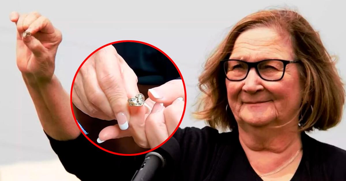 Mary Strand | Mujer recupera su anillo de boda 13 años después de que ...
