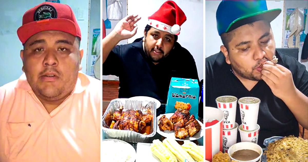Tiktoker Mr Glotón revela estado de salud por darse 'gustitos' diarios ...