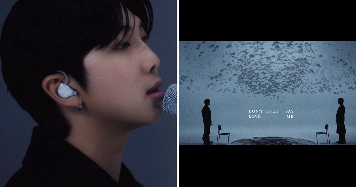 BTS, Namjoon y Colde: Dont ever say love me MV, letra en español, lyrics, significado de la ...