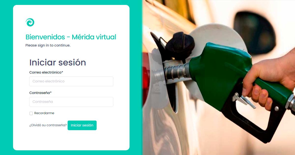 Mérida Virtual 2023: cómo registrarse en el sistema de combustible ...