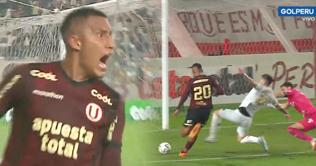 Gol de Alex Valera: el delantero de Universitario anotó el primero ante ...