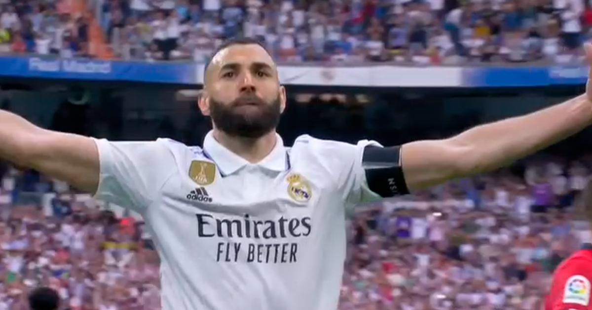 Karim Benzema se despide del Real Madrid con gol: anotó ante Athletic Bilbao y se fue ovacionado ...