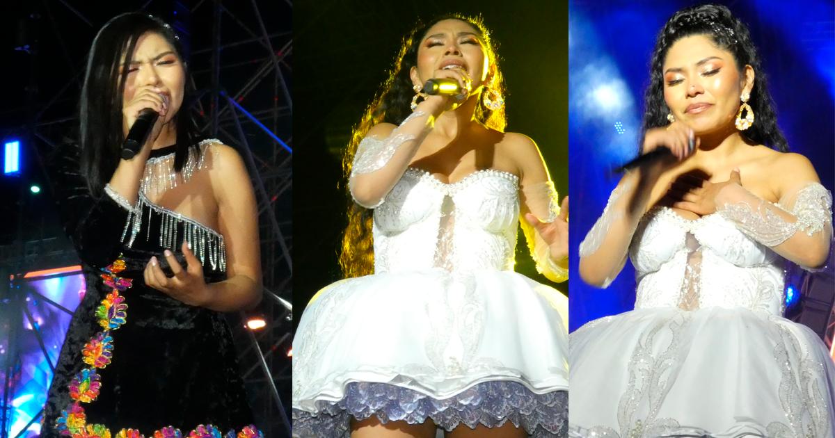 Yarita Lizeth la rompió en su primer gran concierto en Lima junto a ...