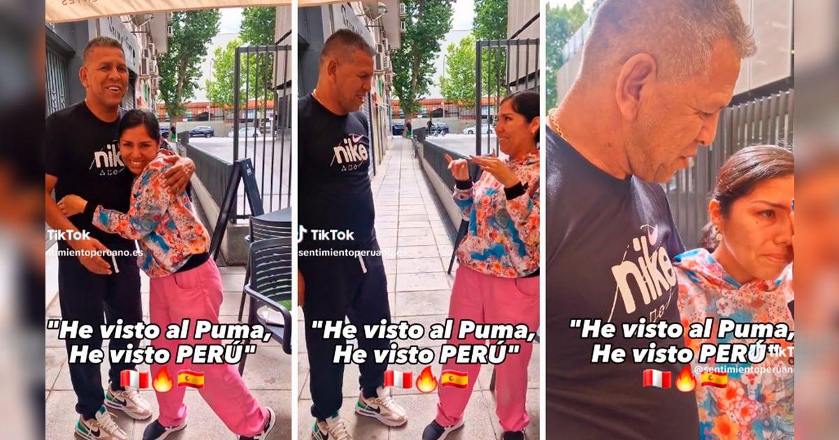 TikTok viral | Peruana se emociona hasta las lágrimas tras ver al 'Puma ...