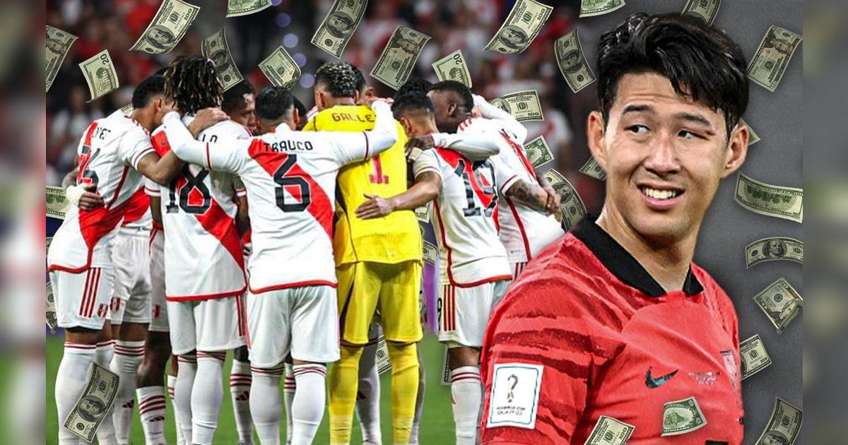 Perú vs. Corea del Sur: la estratosférica diferencia en el valor de ...