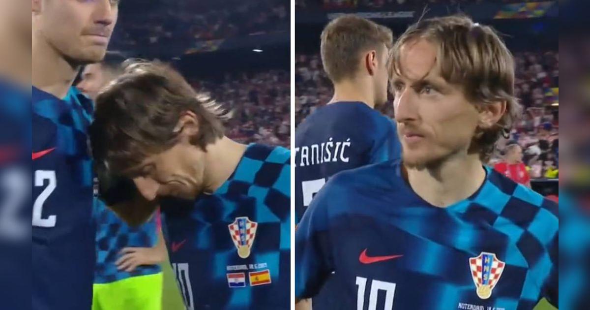 Luka Modric se quedó sin título: así fue su triste reacción tras caer en penales ante España en ...