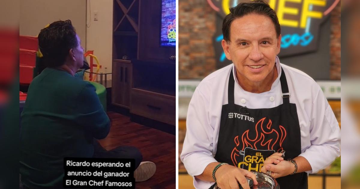 “El gran chef: famosos”: Ricardo Rondón reaccionó así al enterarse de ...