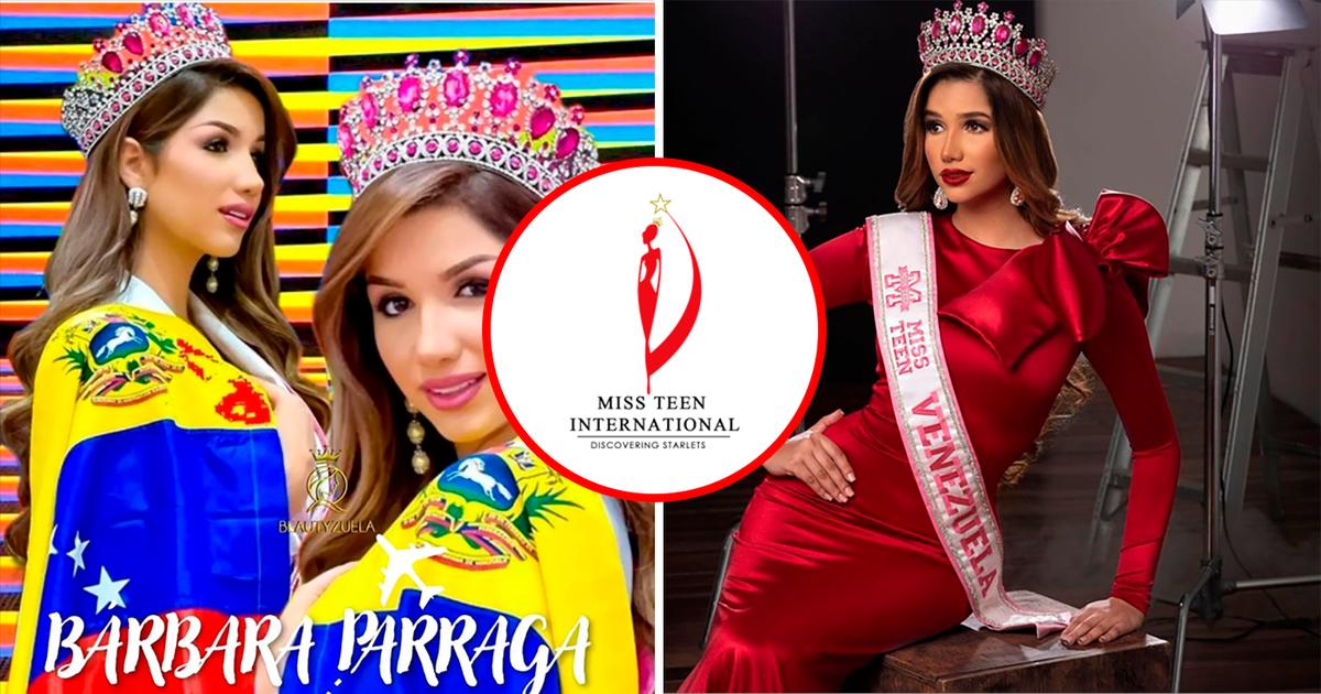 ¿Quién es Bárbara Párraga, la venezolana ganadora del Miss Teen ...