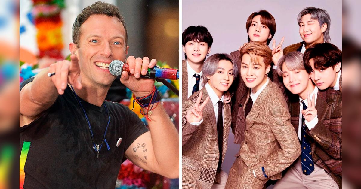 BTS: Chris Martin de Coldplay celebra el décimo aniversario del grupo ...