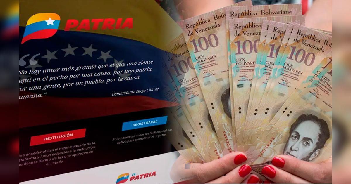 ¿Quieres pasar el Bono de la Patria a tu cuenta bancaria? Descubre cómo ...