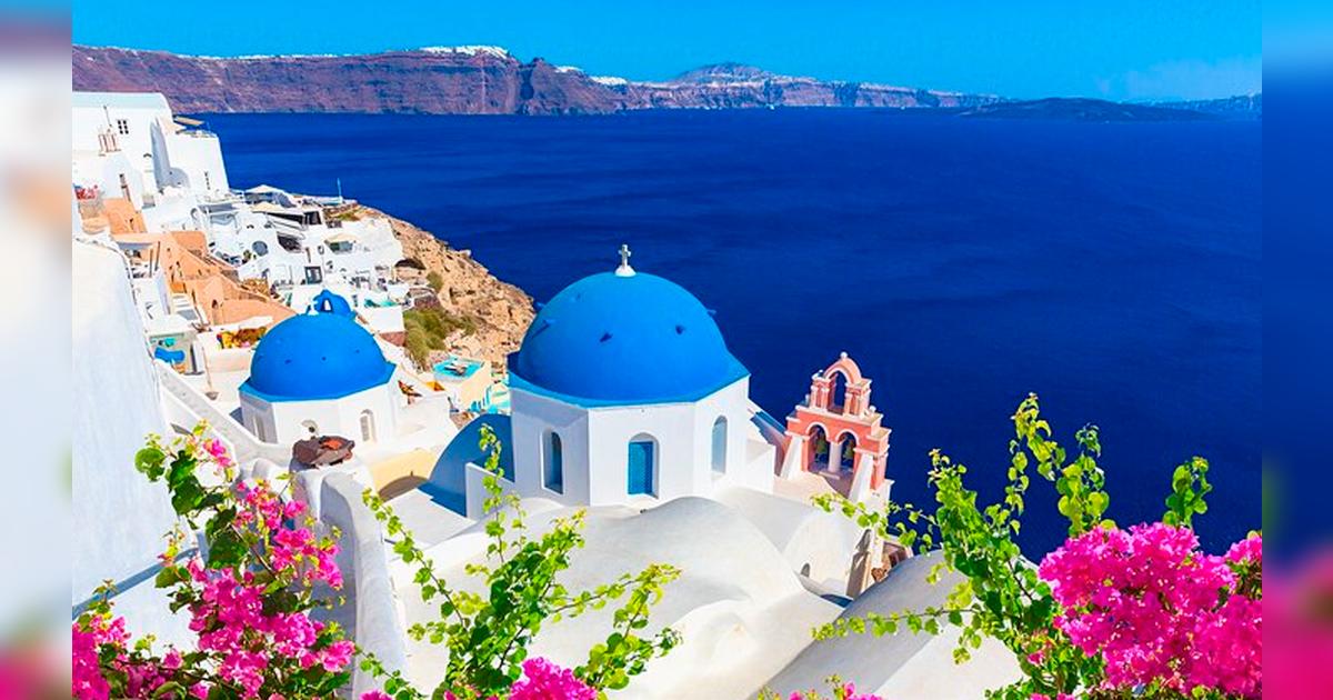 Isla Grecia casas blancas y azules: descubre por qué las islas griegas ...