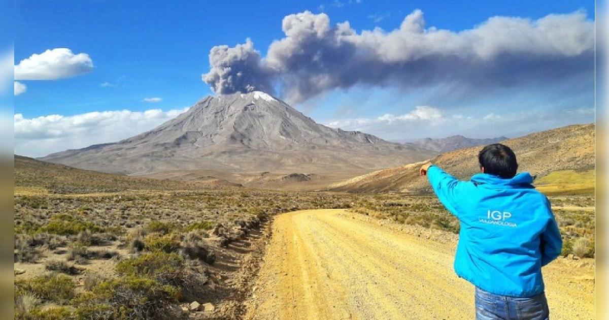 Volcán Ubinas Moquegua | declaran alerta naranja por aumento permanente ...