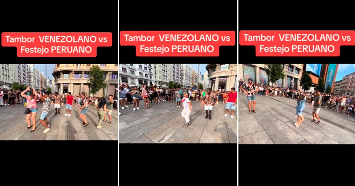 Festejo peruano vs. tambor venezolano: jóvenes se baten a duelo en ...