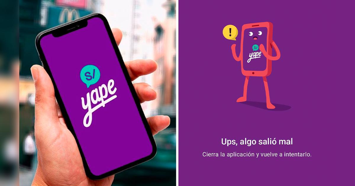 Caída de Yape: usuarios reportan que app de transferencia vuelve a ...