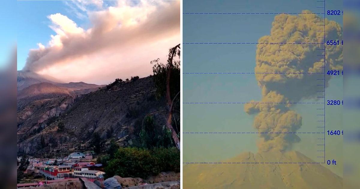 Volcán Ubinas: mira aquí en vivo la erupción volcánica en Moquegua ...