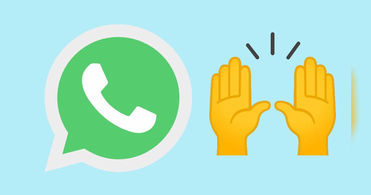 WhatsApp: ¿sabes qué significa el emoji de las manos levantadas? Aquí ...