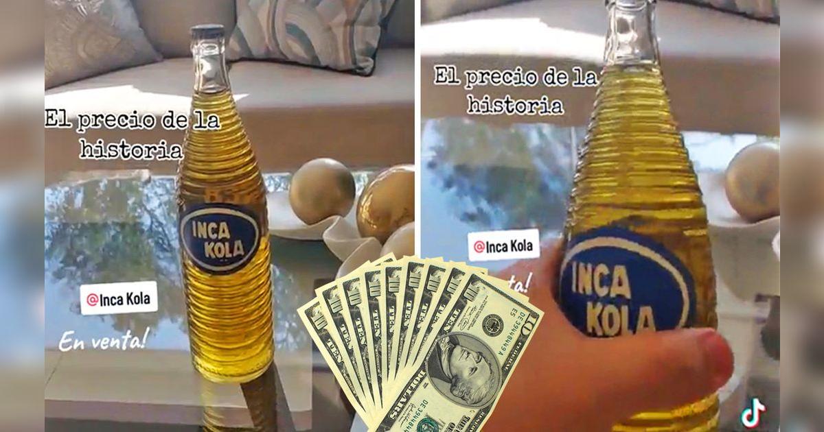 ¿Cuánto vale una botella de Inca Kola de 1989? Esta es la millonaria ...