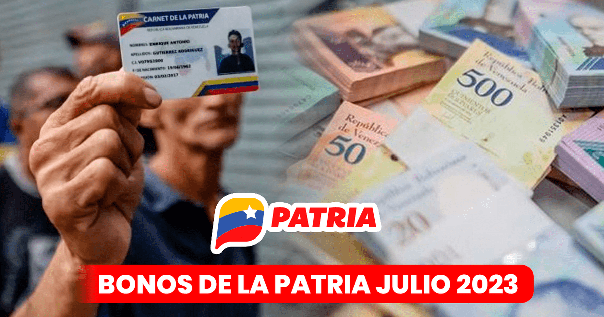 Qué bonos están llegando HOY a través de la Plataforma Patria | bonos ... Qué bonos están llegando HOY a través de la Plataforma Patria | bonos ...