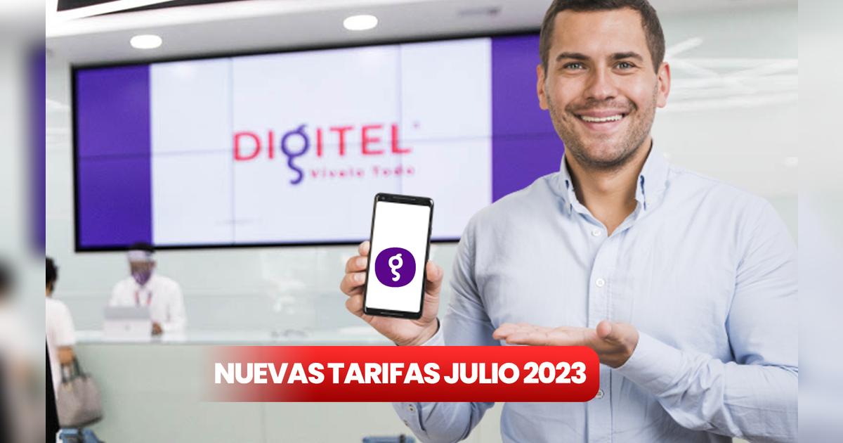 Nuevas tarifas de Digitel julio 2023: revisa cuánto aumentaron los ...