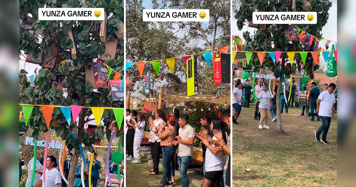 TikTok viral | ¿Yunza gamer?: captan a jóvenes bailando alrededor de ...