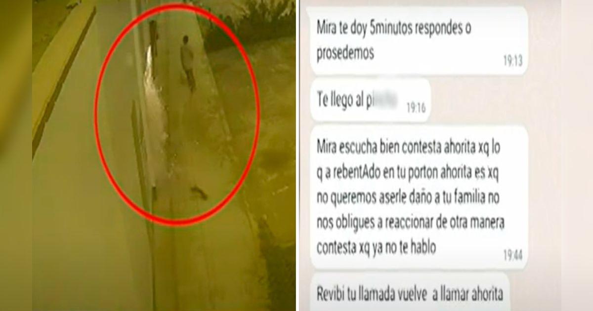 Villa El Salvador: extorsionadores detonan explosivo en la puerta de la casa de un empresario ...