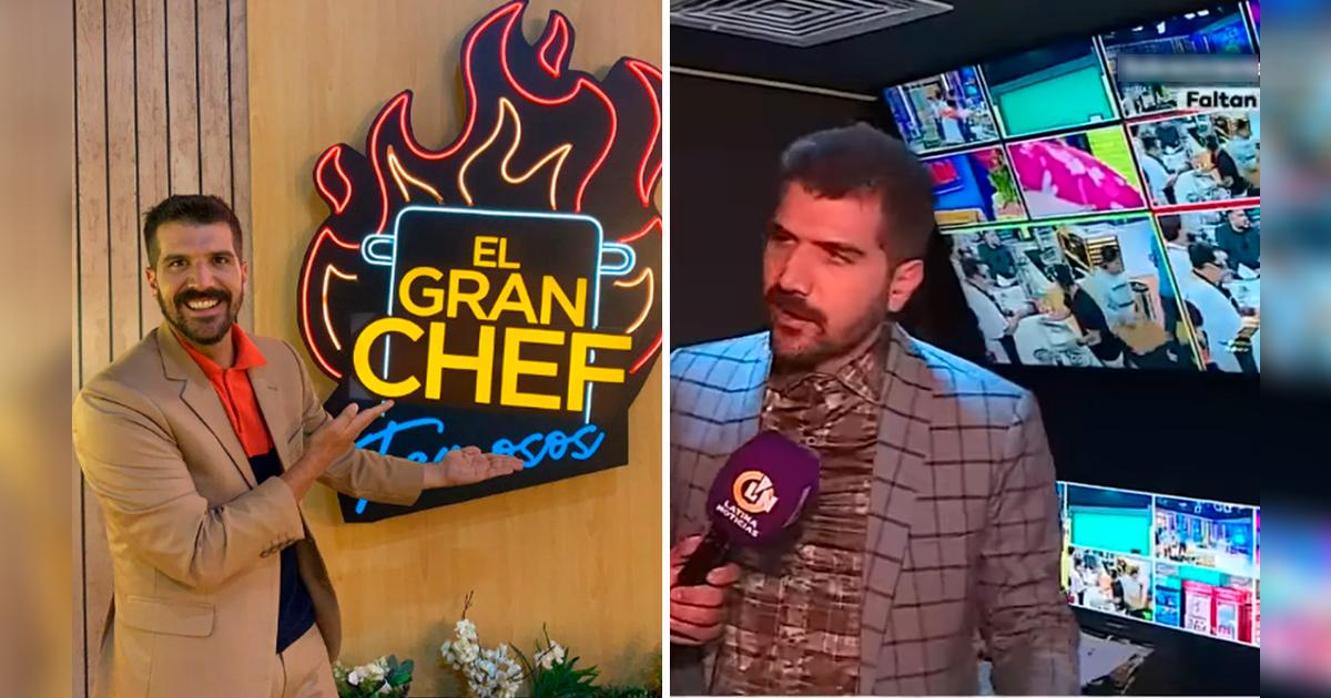 ¿Cómo se graba El Gran Chef Famosos? José Peláez muestra todos los detalles en un detrás de ...