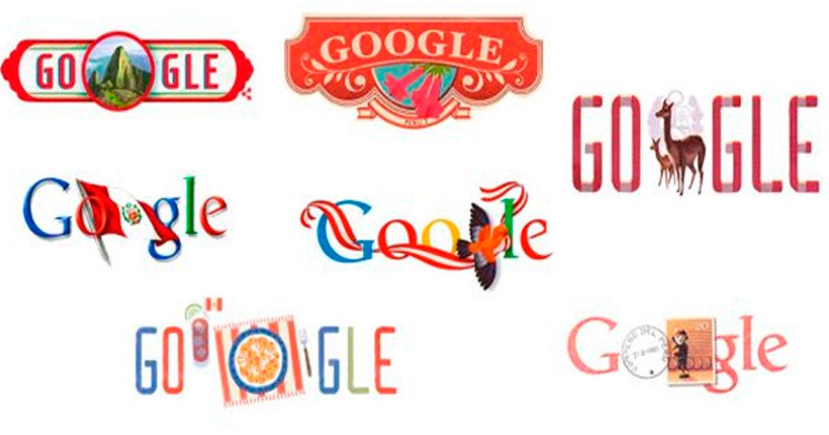 Día de la Independencia del Perú: Todos los doodles que Google nos ...