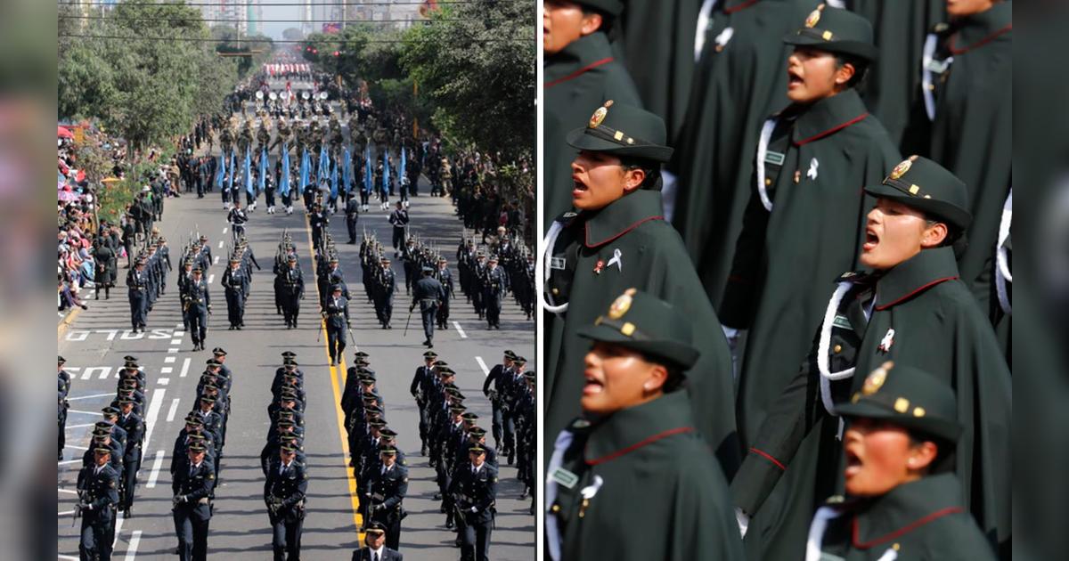 Desfile Militar: así fue la participación de la Marina de Guerra ...