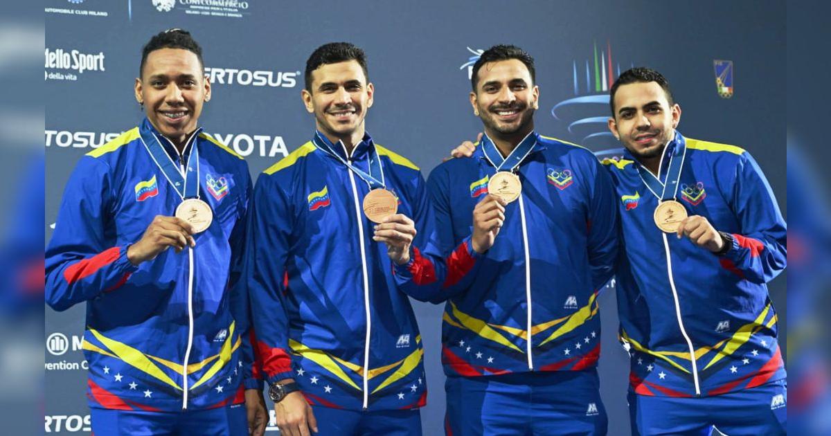 Mundial de Esgrima 2023: Venezuela obtuvo su primera medalla de bronce ...