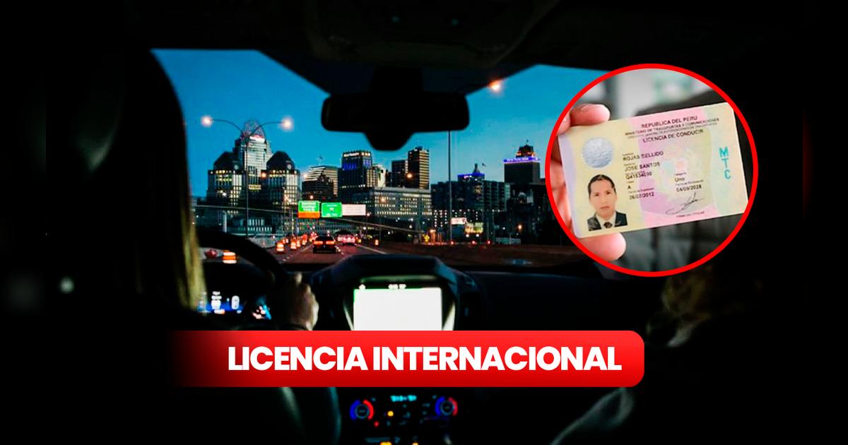 ¿Quieres manejar en el extranjero? Así puedes sacar tu LICENCIA DE ...