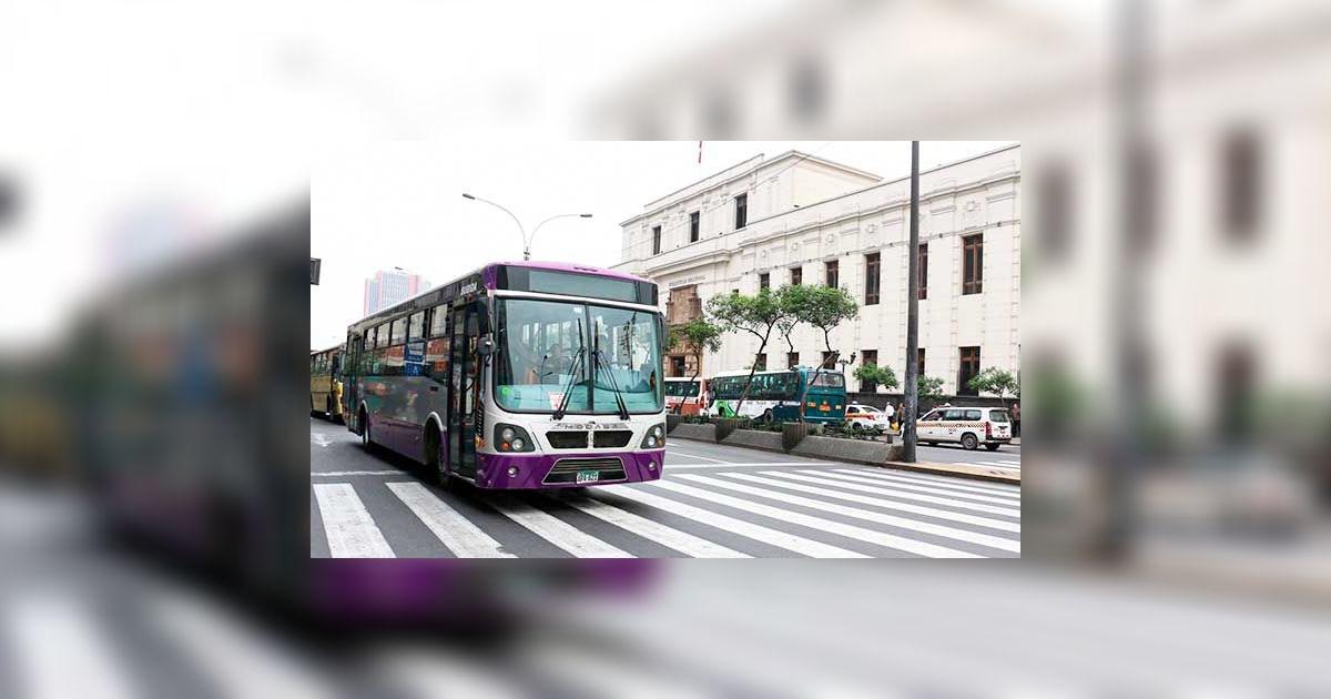 Modifican 16 rutas de transporte público en Lima: ¿en qué distritos ...