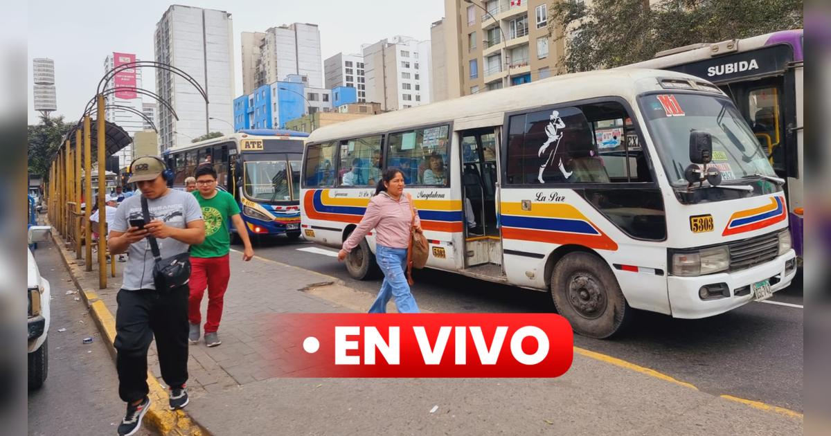 Nuevas rutas ATU EN VIVO: se genera paro de transportistas en las ...