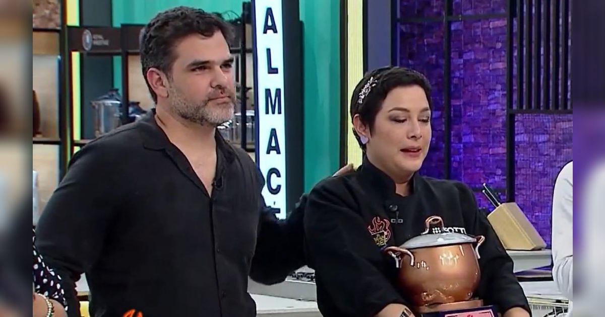 El gran chef: famosos | Natalia Salas celebró su triunfo junto a su ...