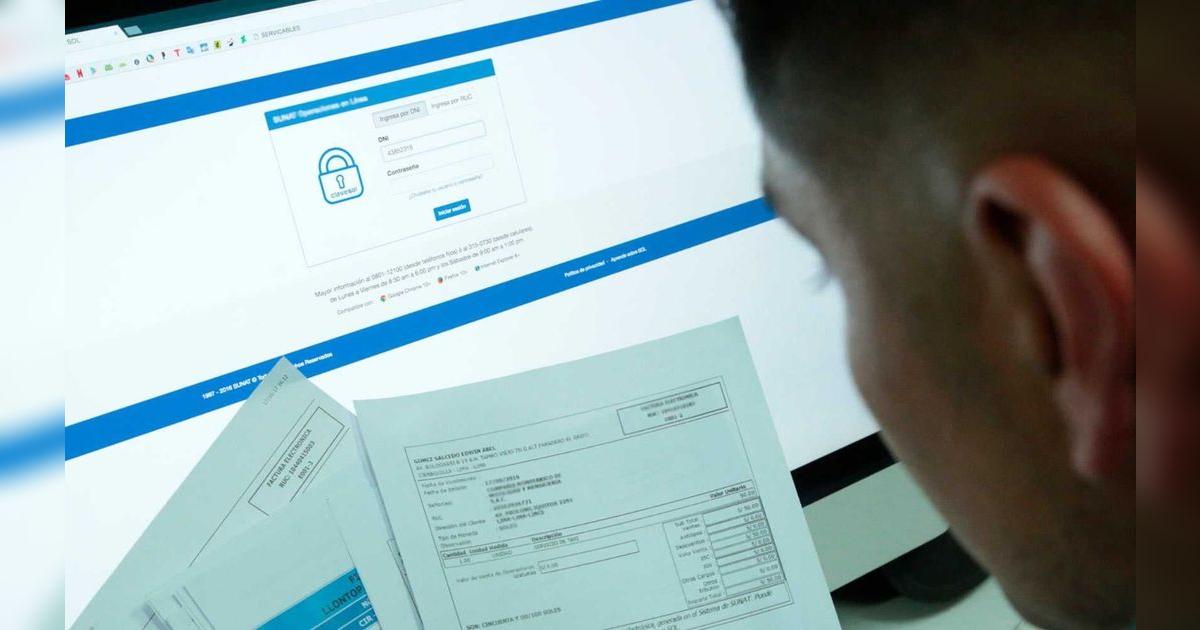 ¿Cómo puedes consultar tu número de RUC con DNI vía Sunat en línea ...